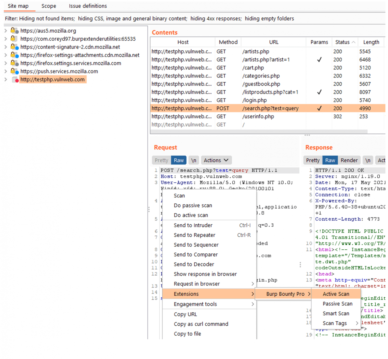 Documentation - Burp Bounty
