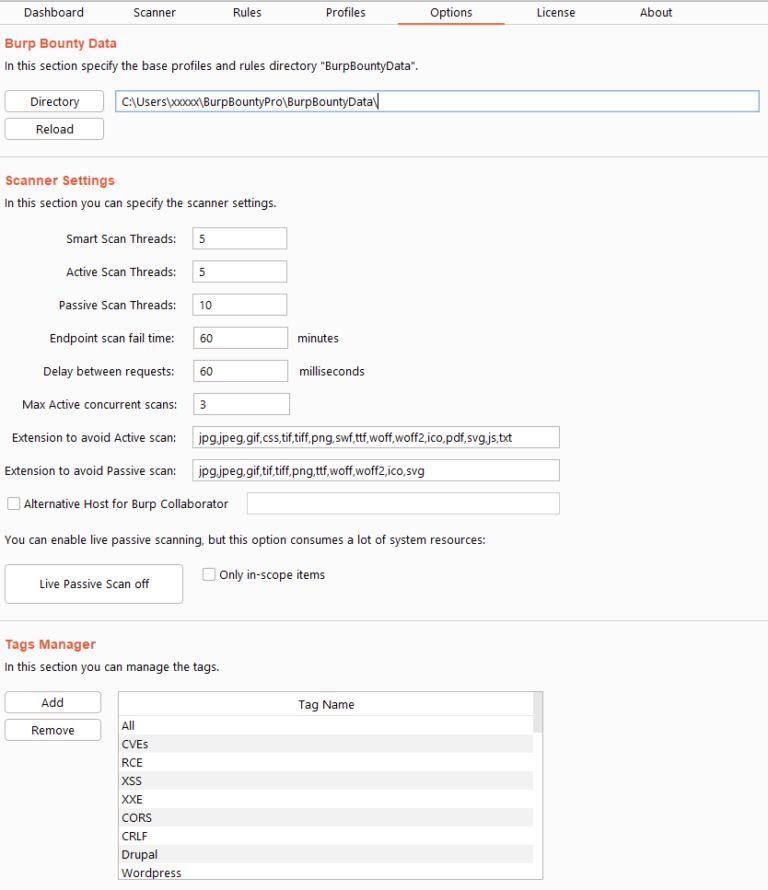 Documentation 2 – Burp Bounty